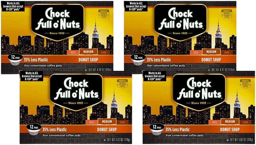 Chock full o'nuts: El café perfecto para despertar tus sentidos ...
