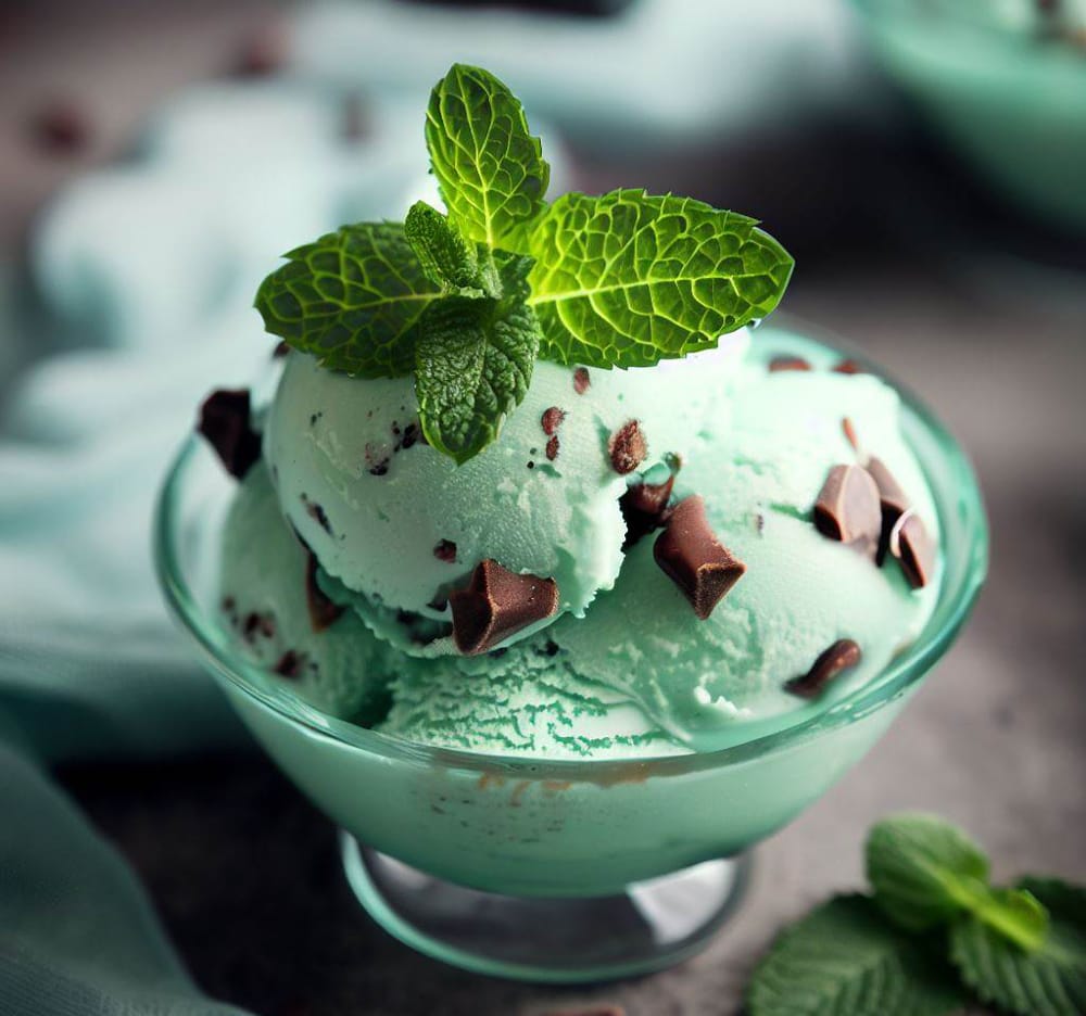 Delicioso café con helado de menta: una combinación irresistible ...