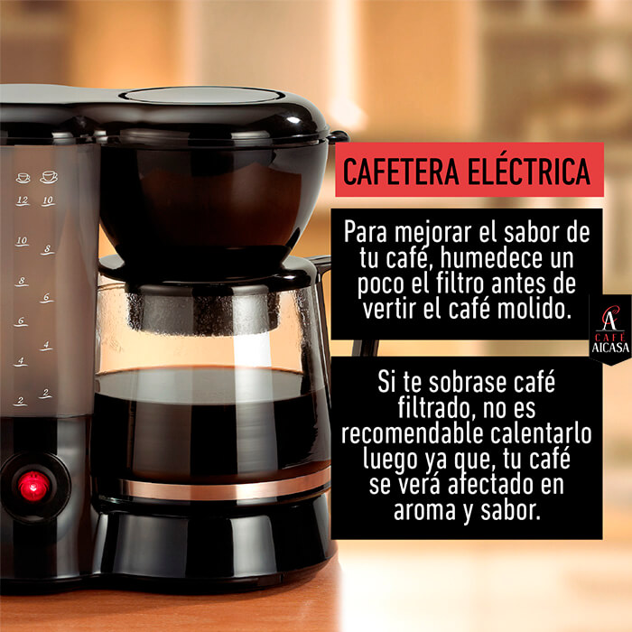 La medida perfecta de café para tu cafetera eléctrica | LATAZADECAFE