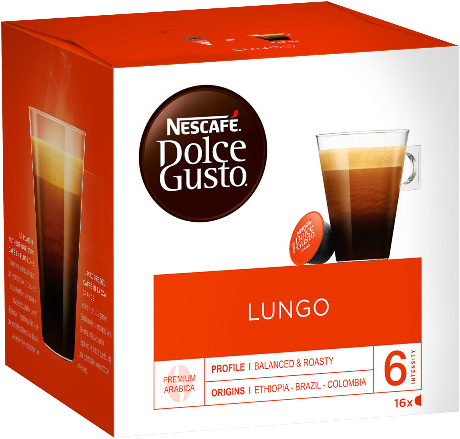 Las calorías del café lungo Dolce Gusto: todo lo que necesitas saber ...